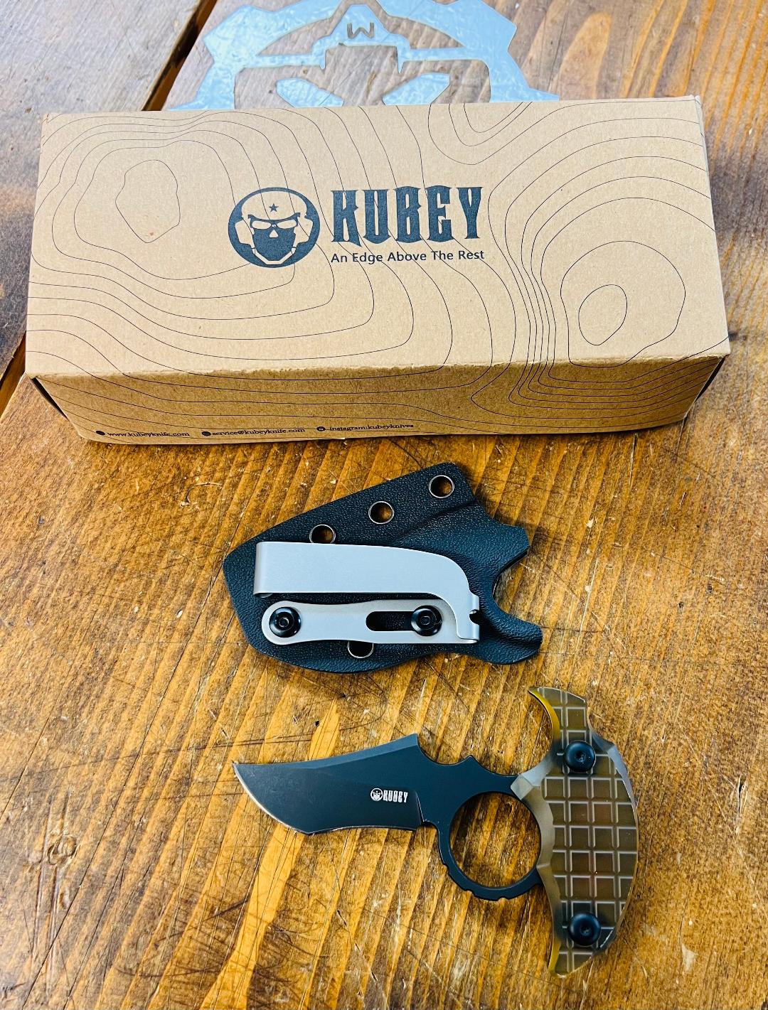 Kubey Stheno Push Dagger Ultem KUB404E – JACKWAGON CONCEALMENT LLC